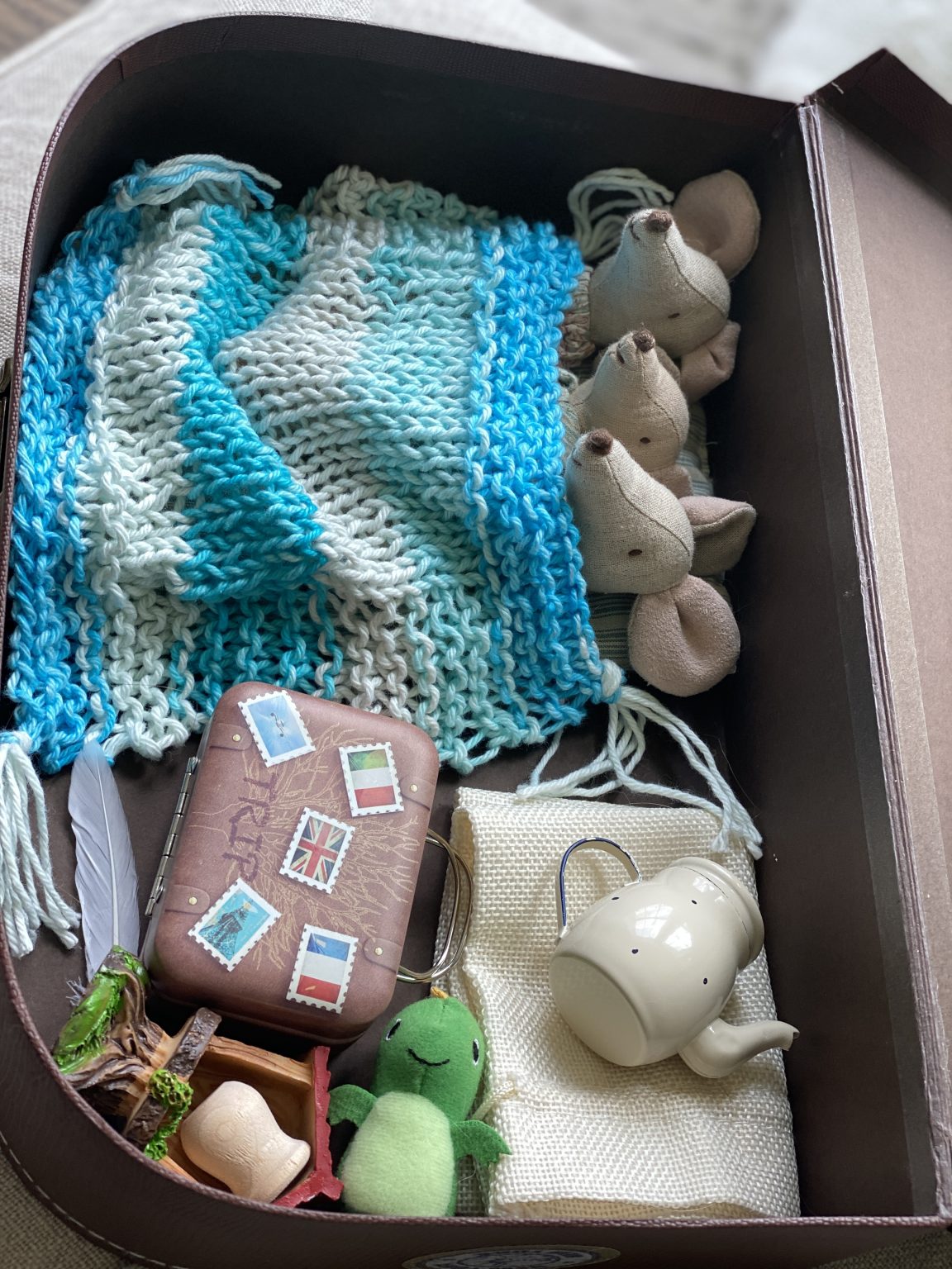 The Traveling Maileg Mouse Family - Curious and Cozy