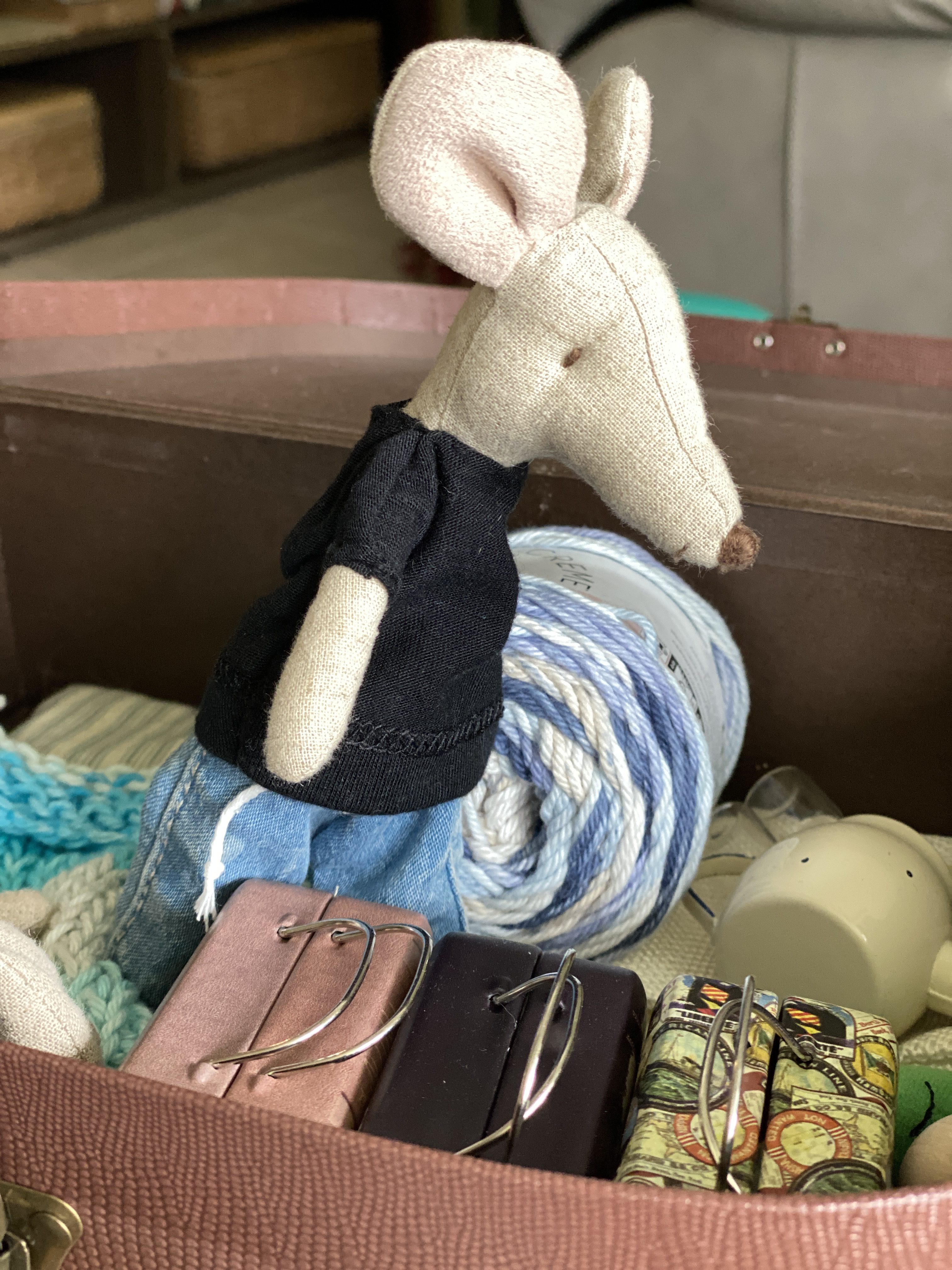 DIY Maileg Mouse Pants - Curious and Cozy